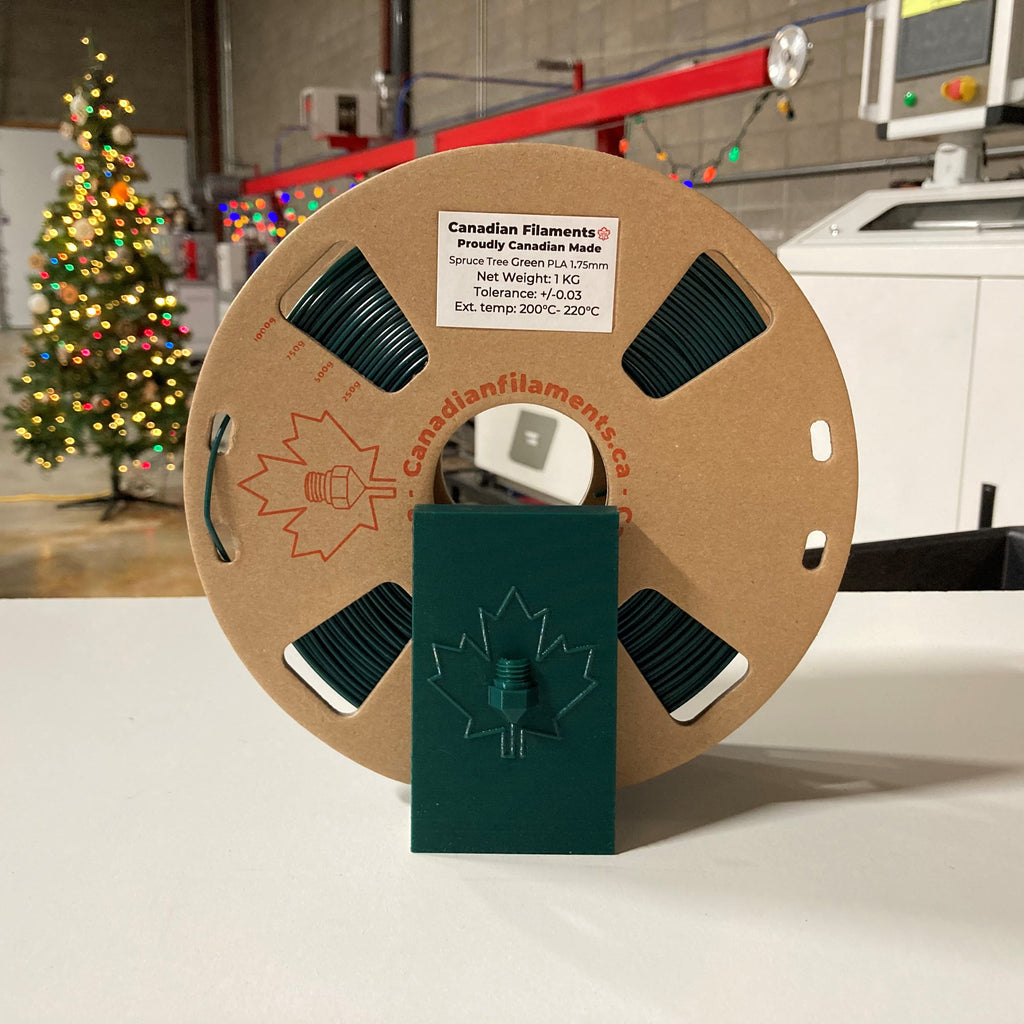 Canadian Filaments - Spruce Tree Green PLA Filament